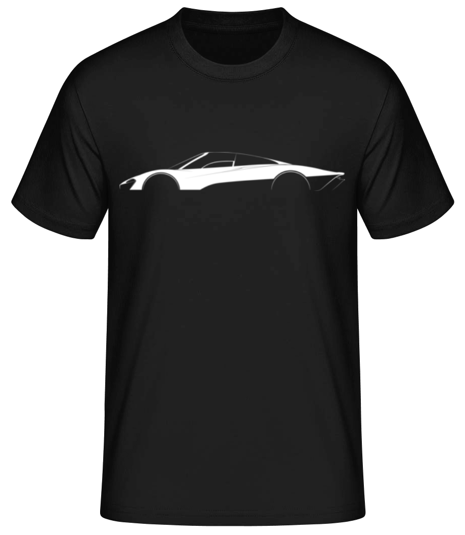 'McLaren Speedtail' Silhouette · Männer Basic T-Shirt | Shirtinator