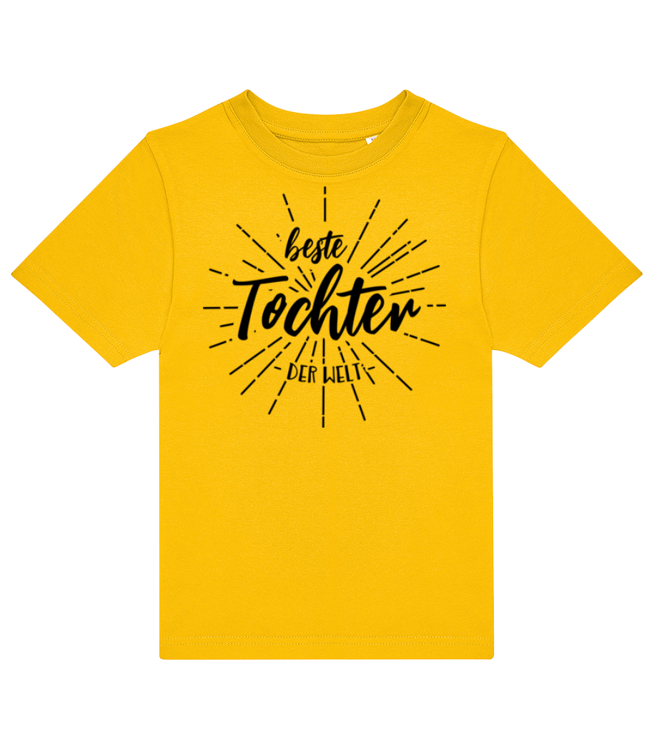 Beste Tochter Der Welt · Kinder T-Shirt B&C | Shirtinator